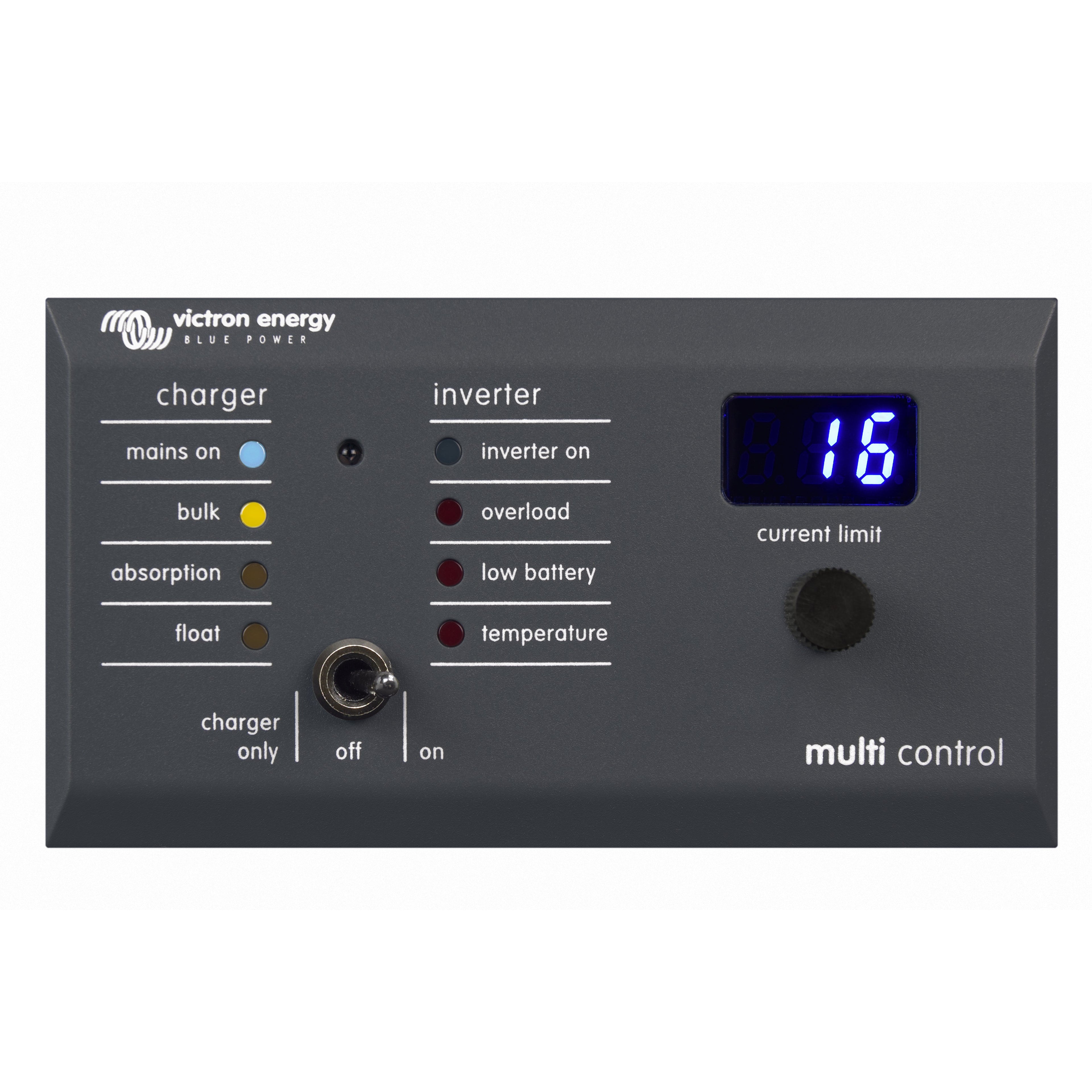 Digital Multi Control 200A Remote Control Panel for MultiPlus | Victron ...